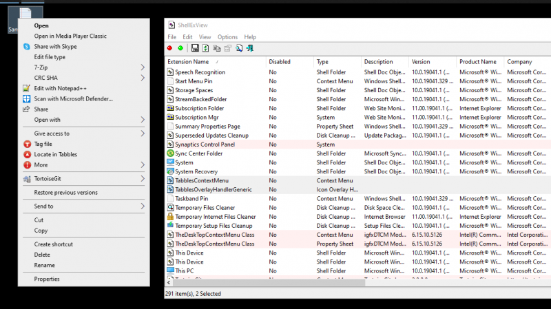 Tabbles icons and extension in Windows Explorer: the Shell Extensions - File Tagging, Document ...